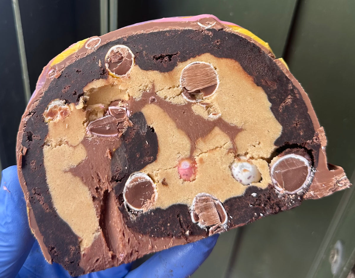 Mini Egg Cookie Dough Brownie Roll ^ – George's Bakery